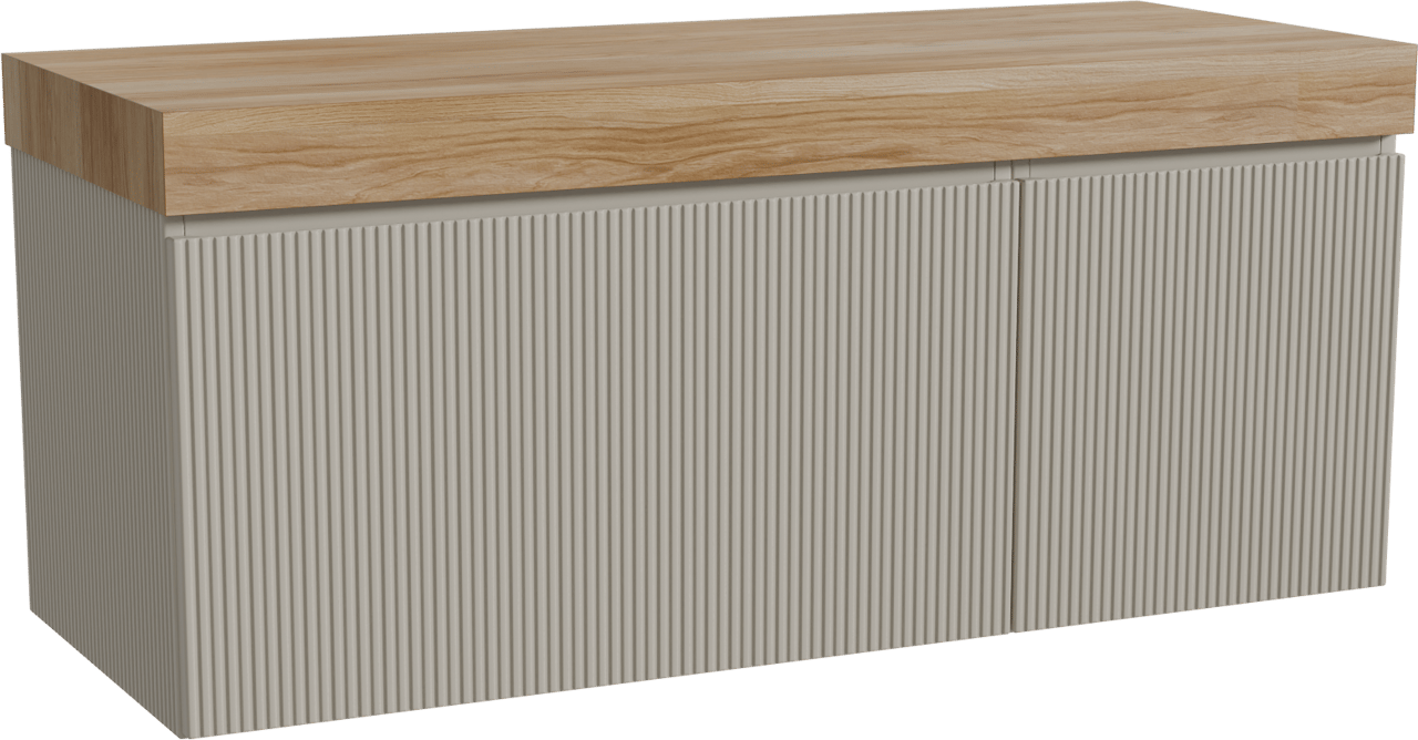 Storke Ribs Meuble salle de bains 130 x 52 cm | X²O Salles de bains