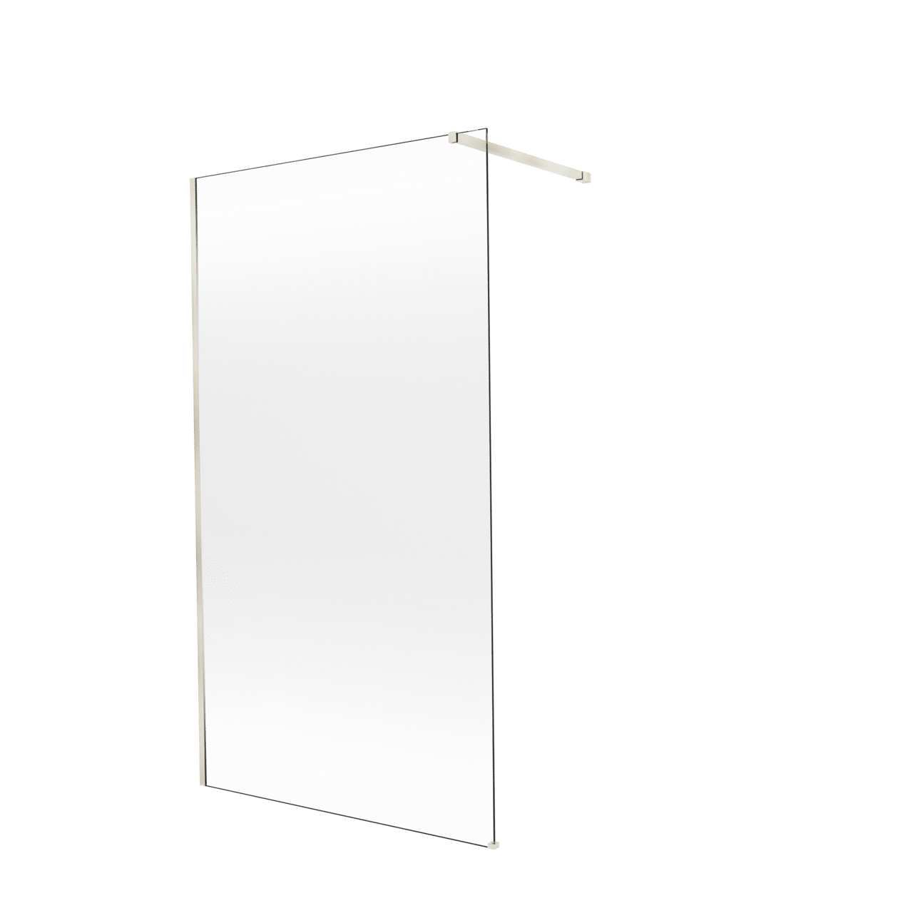 Balmani Modular inloopdouche: 120 x 200 cm, Permafrost met coating ...
