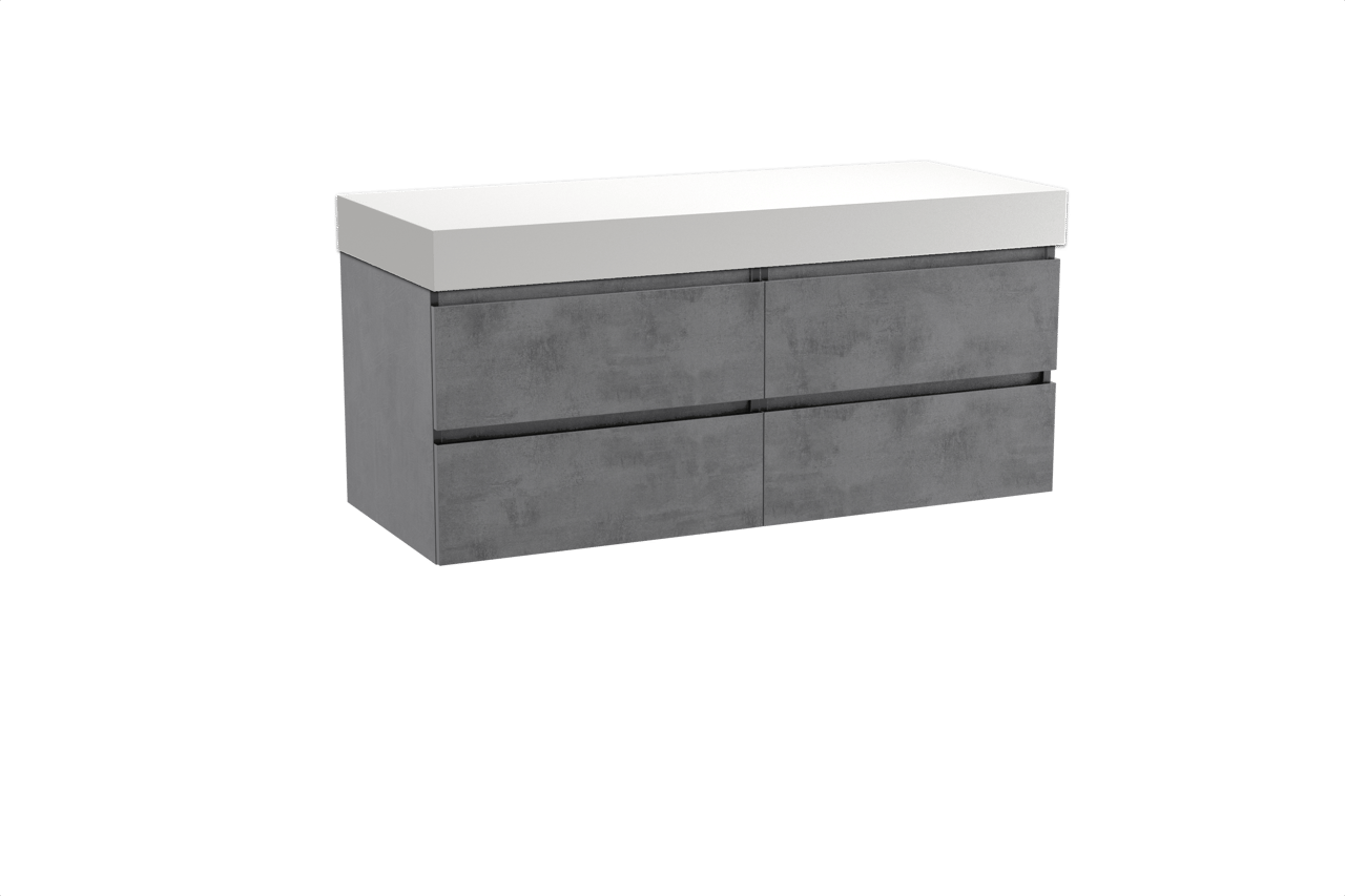Balmani Lucida Badkamermeubel 135 x 55,5 cm | X²O Badkamers